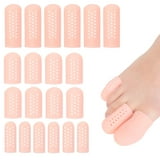 Sixwipe 20pcs Gel Big Toe Caps, Breathable Silicone Protectors for ...