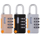 4 Digit Combination Lock 2.5 Inch Long Shackle and Outdoor Waterproof ...