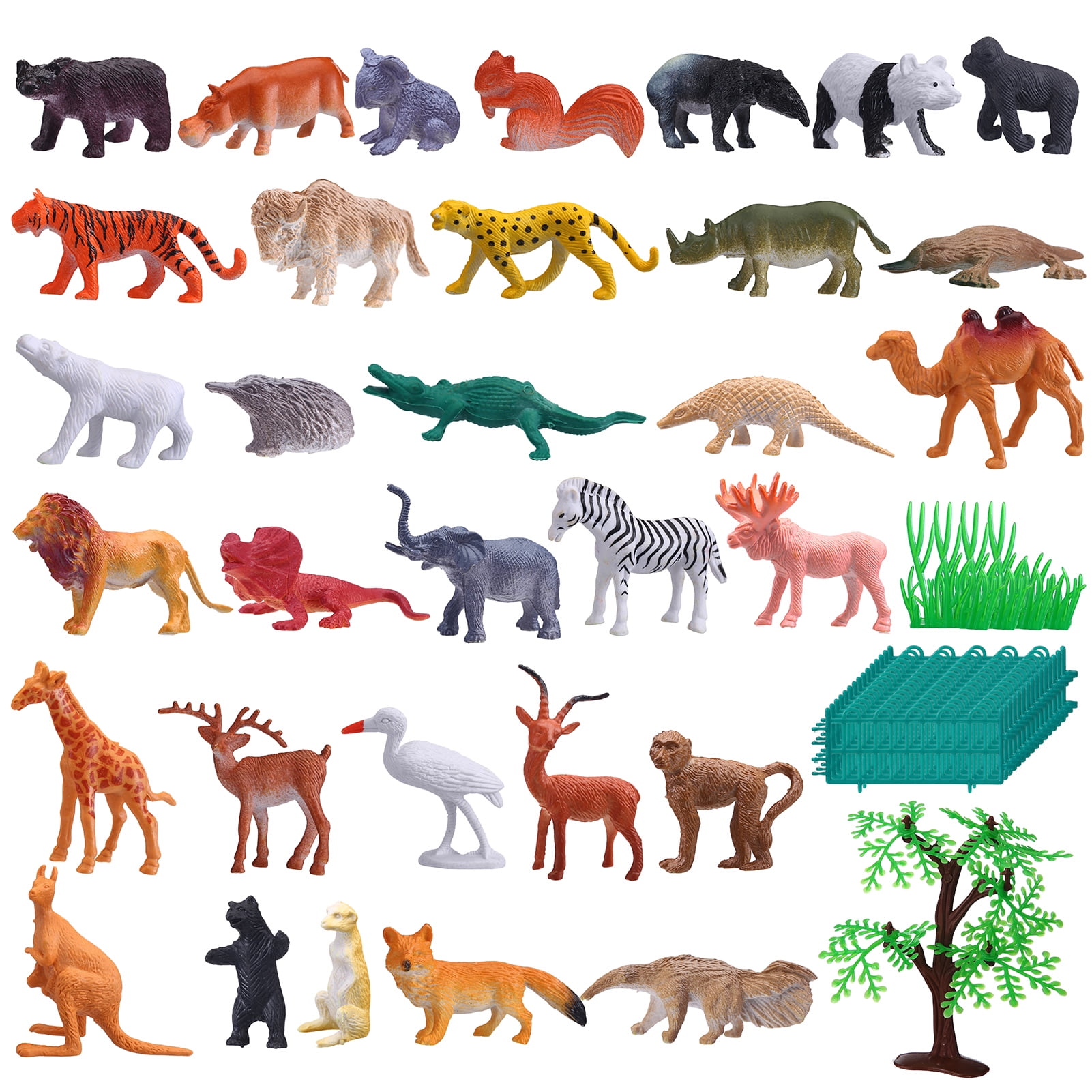 Mini Farm Animals Figures