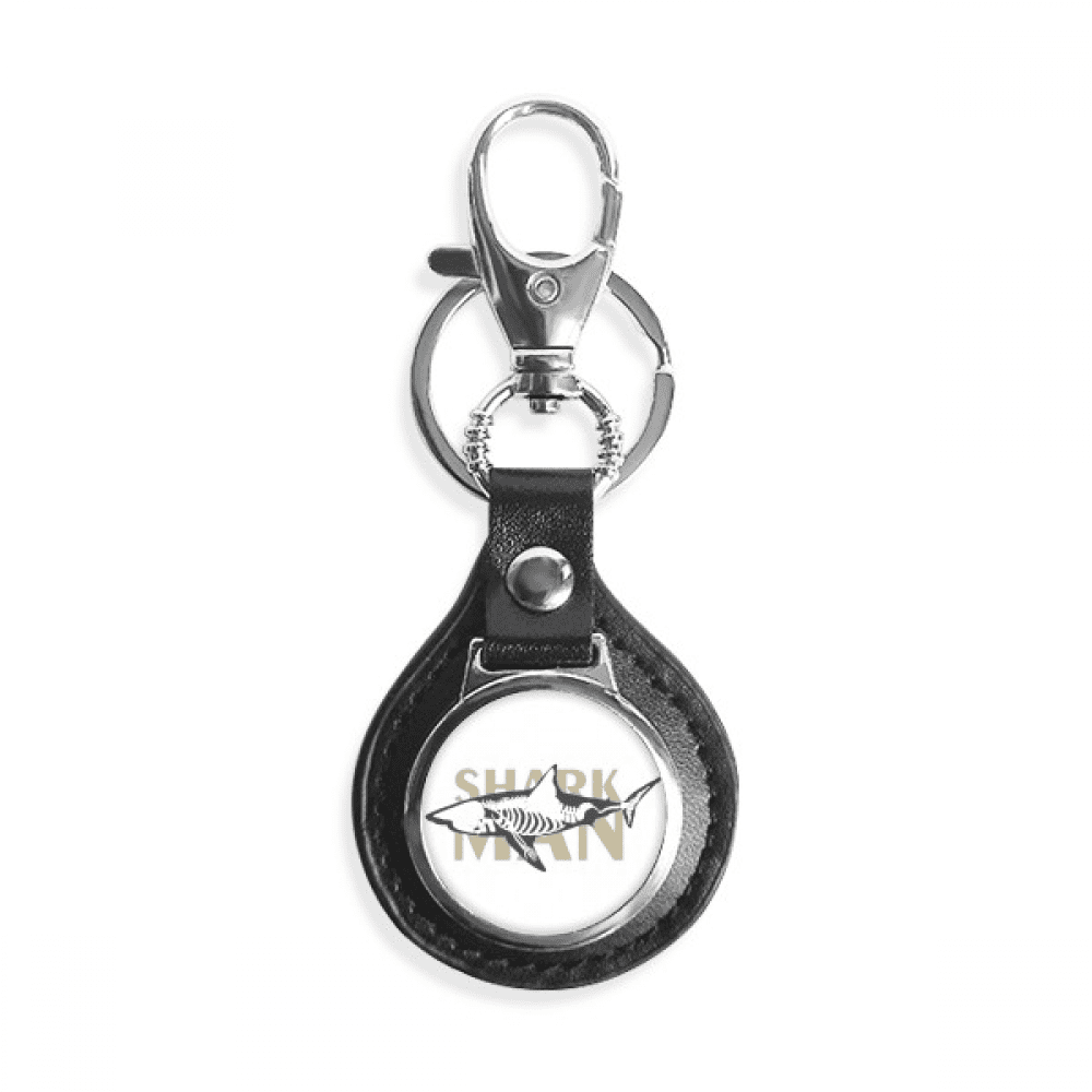 skeletal changes sharks art deco fashion key link chain keyholder ...