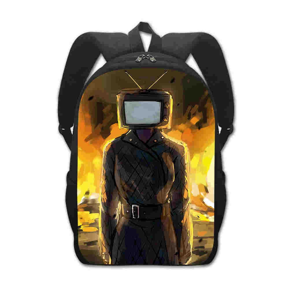 skibidi toilet cartoon backpack for elementary school students in ...