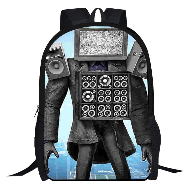 skibidi toilet cartoon backpack for elementary school students in ...