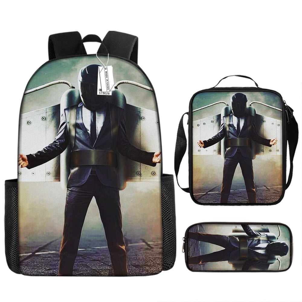 skibidi toilet toilet man spoof schoolbag Student backpack satchel pen ...