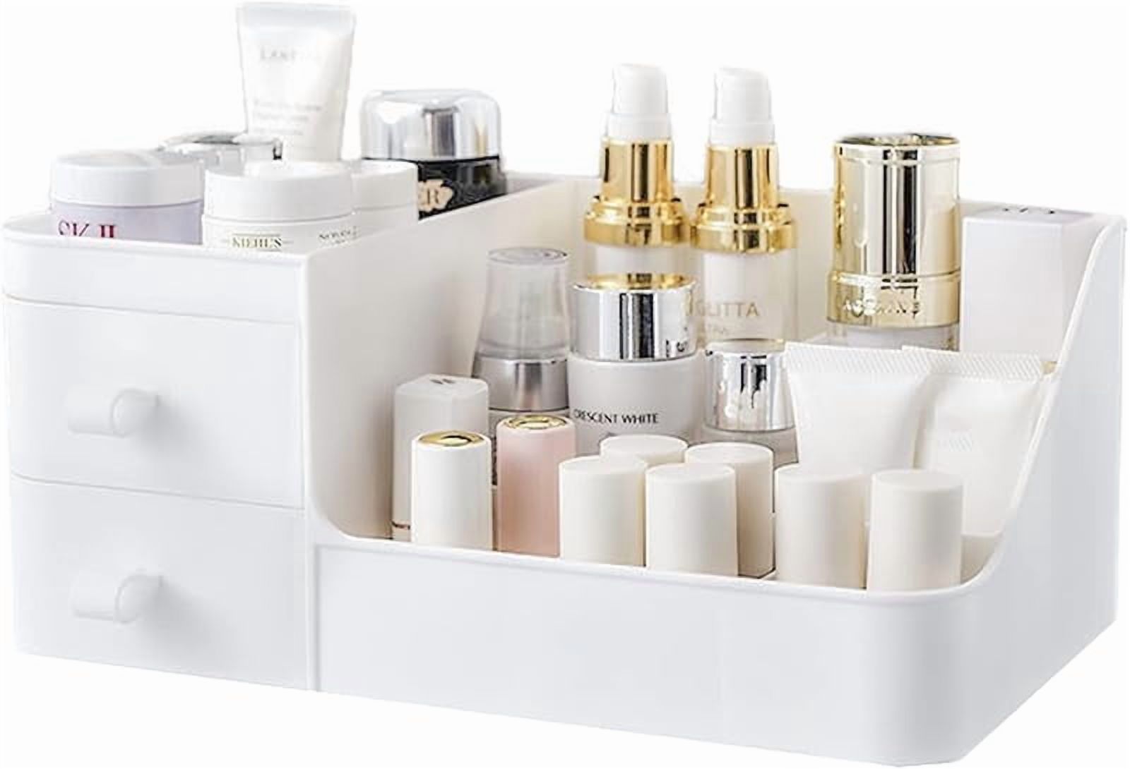 skin care organizer,Makeup Desk Organizer With Drawers,Countertop ...