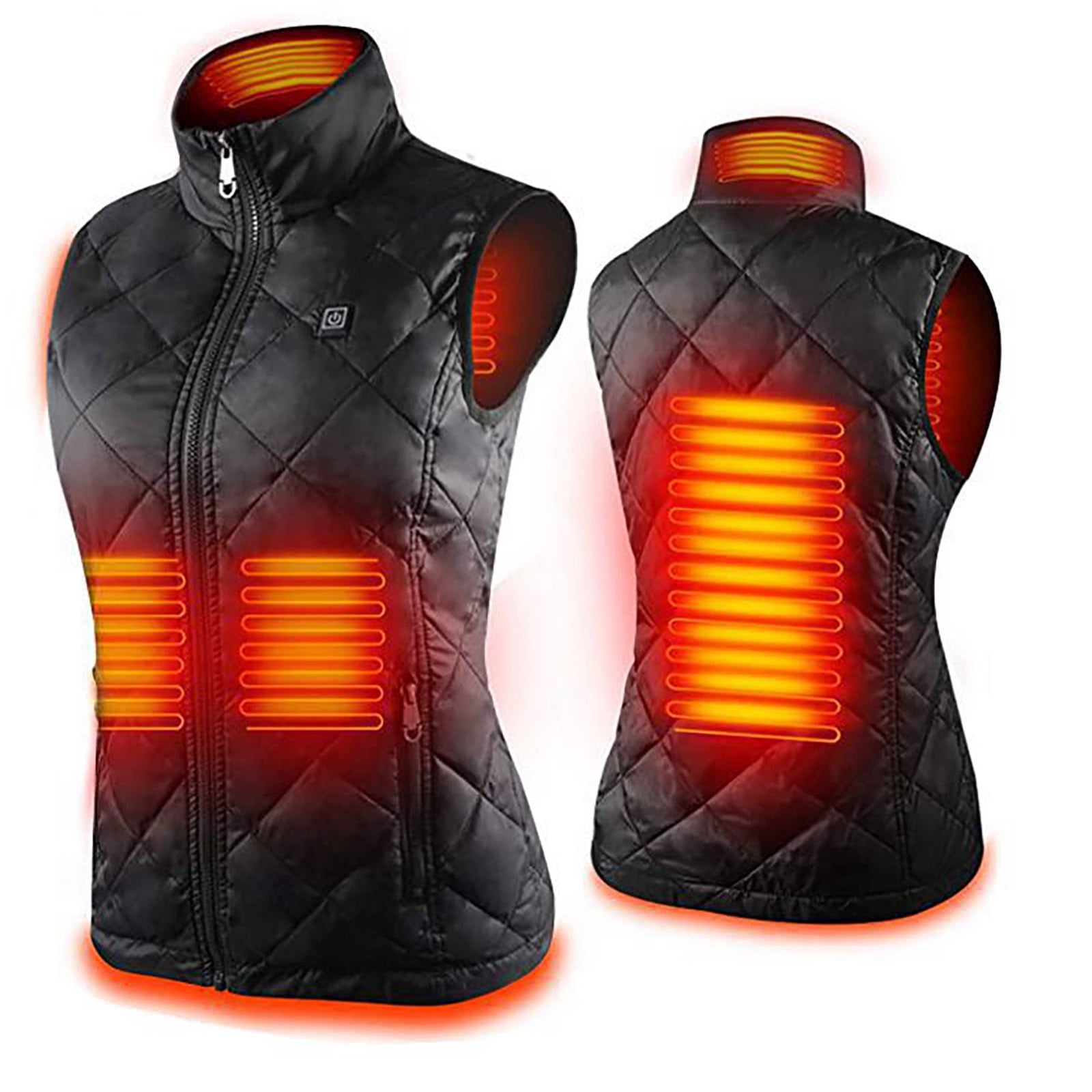 skpabo Heated Gilet for Women Heated Body Warmer USB Charging Electric ...