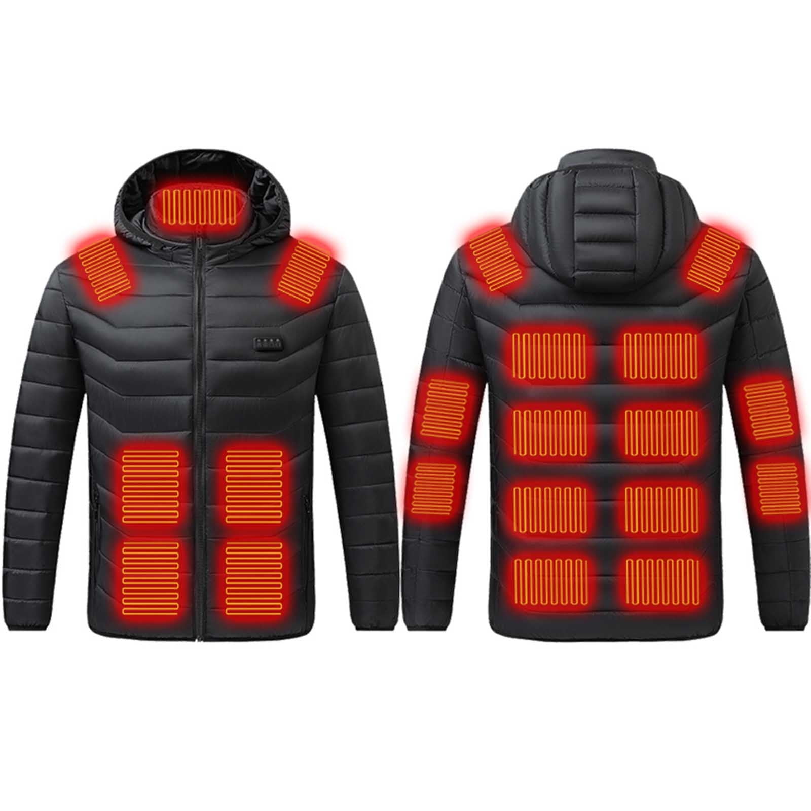 skpabo Heated Jackets for Men Heated Body Warmer Winter Warm Heated ...