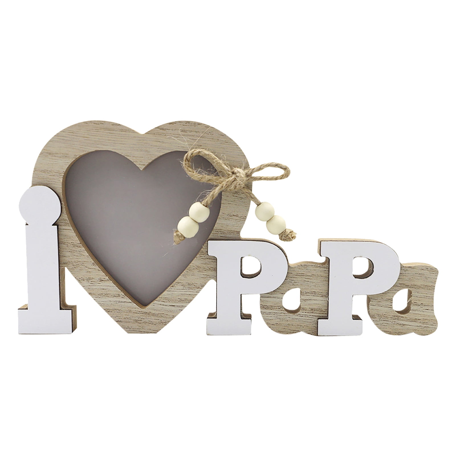 skpabo Wooden Rustic Picture Frames,Wooden Letter Photo Frame,Wooden ...