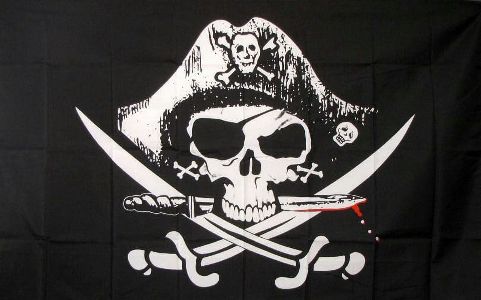 skull hat flags 3x5Feet captain Cross Sword Indoor/Outdoor cross ...