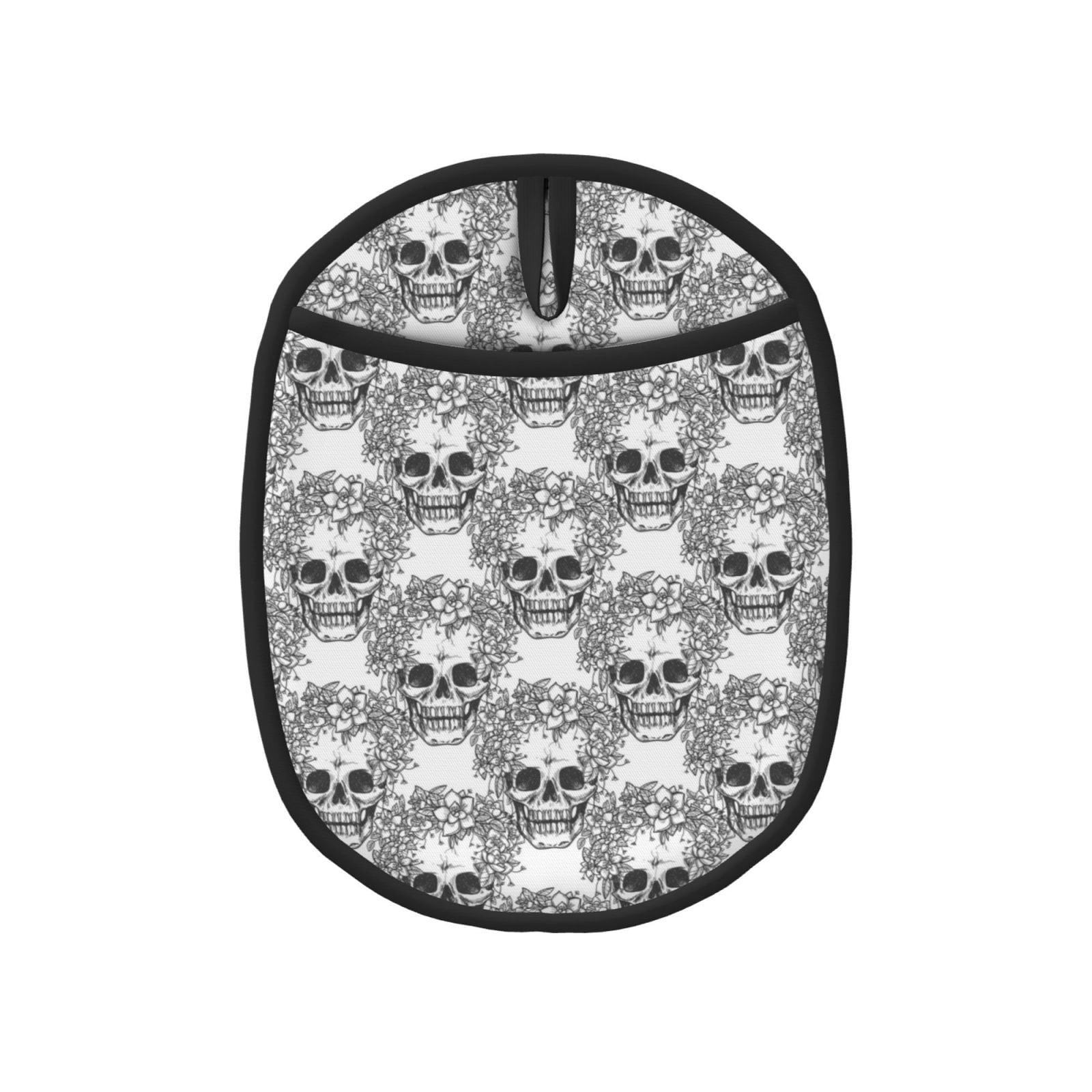 skull print Q Pot Holders for Kitchen - Heat Resistant Oven Mitts Hot ...