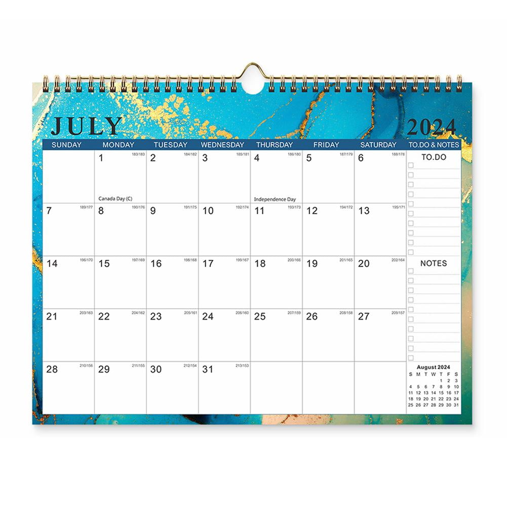 skylight calendar covers the months of July 2024 through December 2025 ...