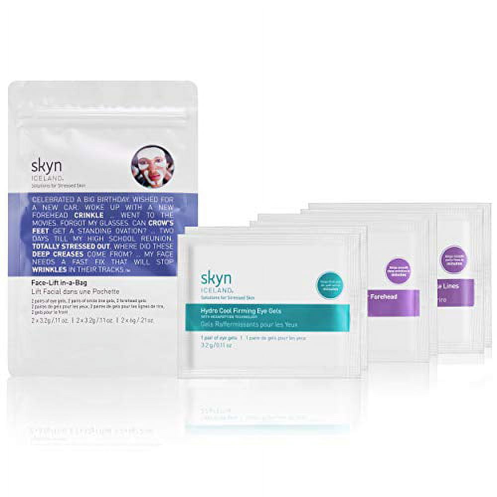 skyn ICELAND Face-Lift in-a-Bag: Essential Masks for Eyes, Forehead ...