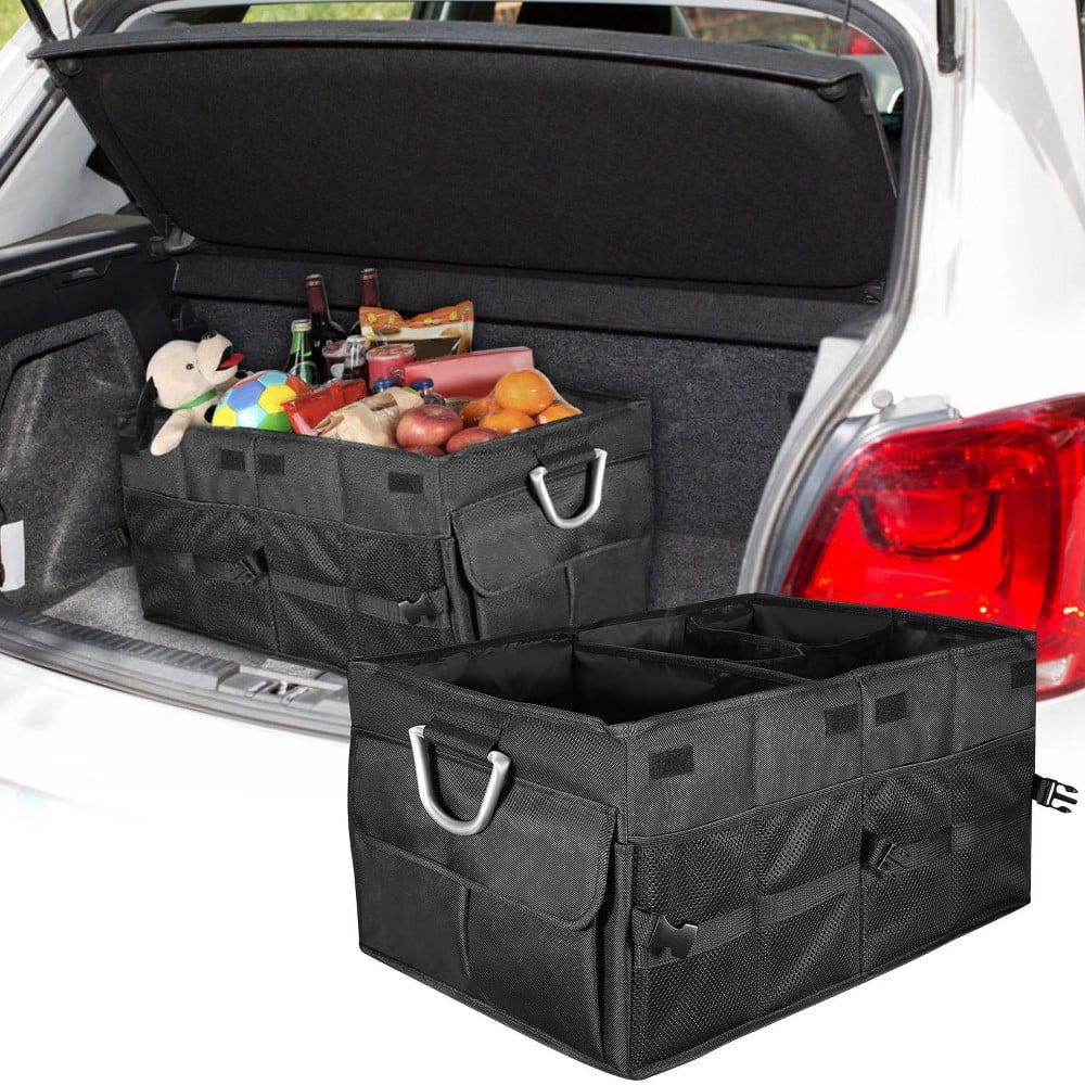 skysunboom ”Collapsible Car Trunk Organizer with Multi-Compartments Non ...