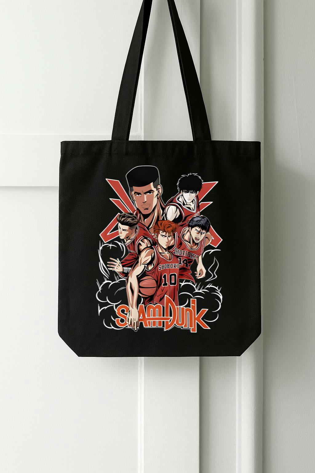 slamdunk tBag, slamdunk anime, hanamichi sakuragi Bag, shohoku Bag ...