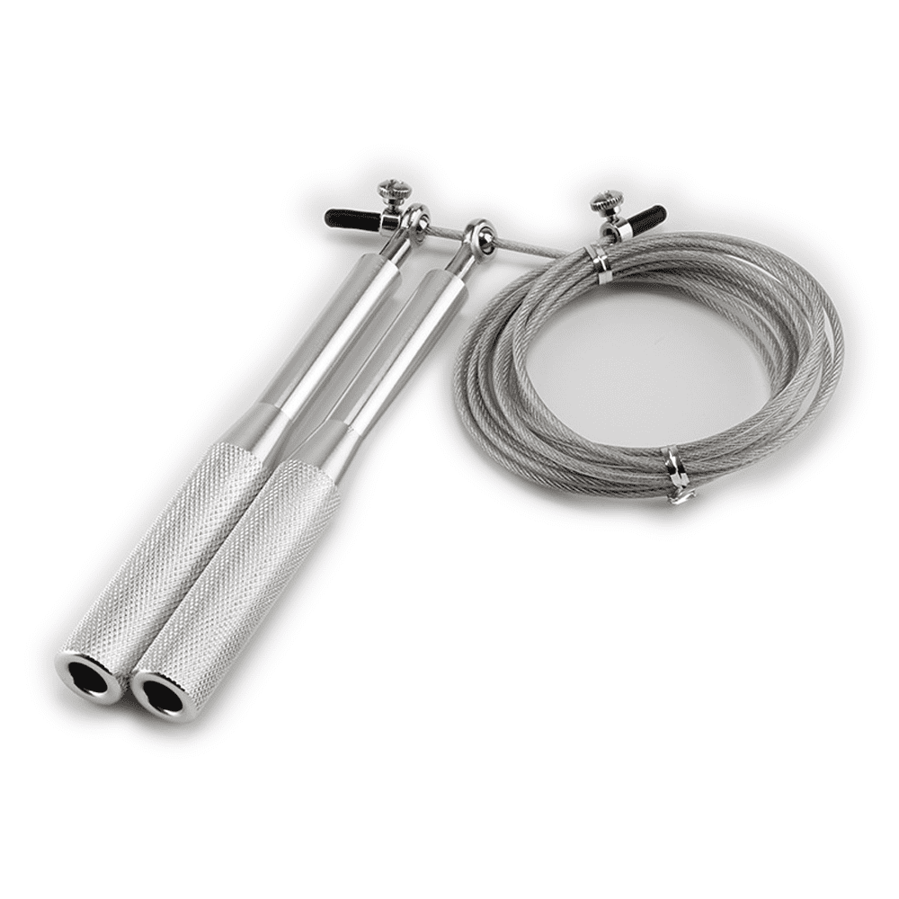 sliver Freestyle Jump Rope for HIIT, Speed, and Tricks (Long Aluminum ...