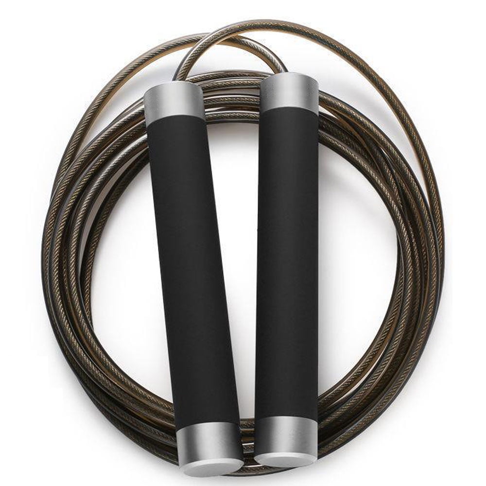 sliver Speed Jump Rope, - for Crossfit, Gym & Home Fitness Workouts ...