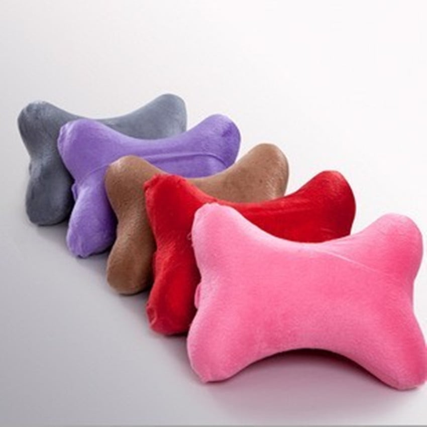 slow rebound orthopedic bone shape memory Latex plush neck pillow for ...