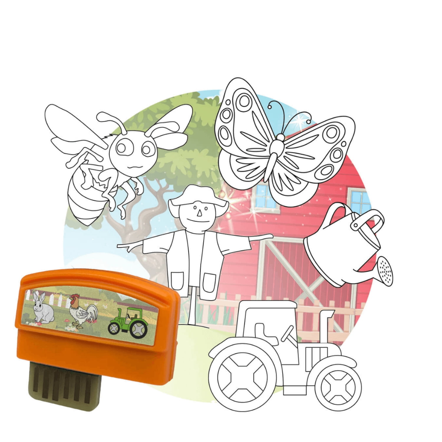 smART sketcher, On the Farm Creativity Pack, STEAM Drawing Kit, Farm ...