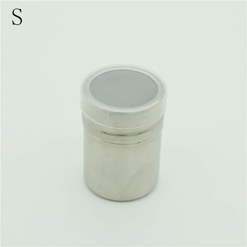 (small) Stainless Steel Chocolate Shaker Icing Sugar Powder Cocoa Flour ...