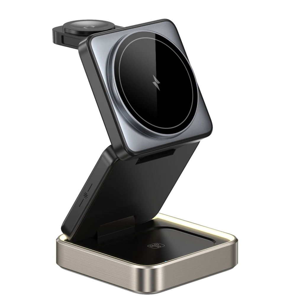 small Wireless Charging Station Space Saving Wireless Charging Base for ...