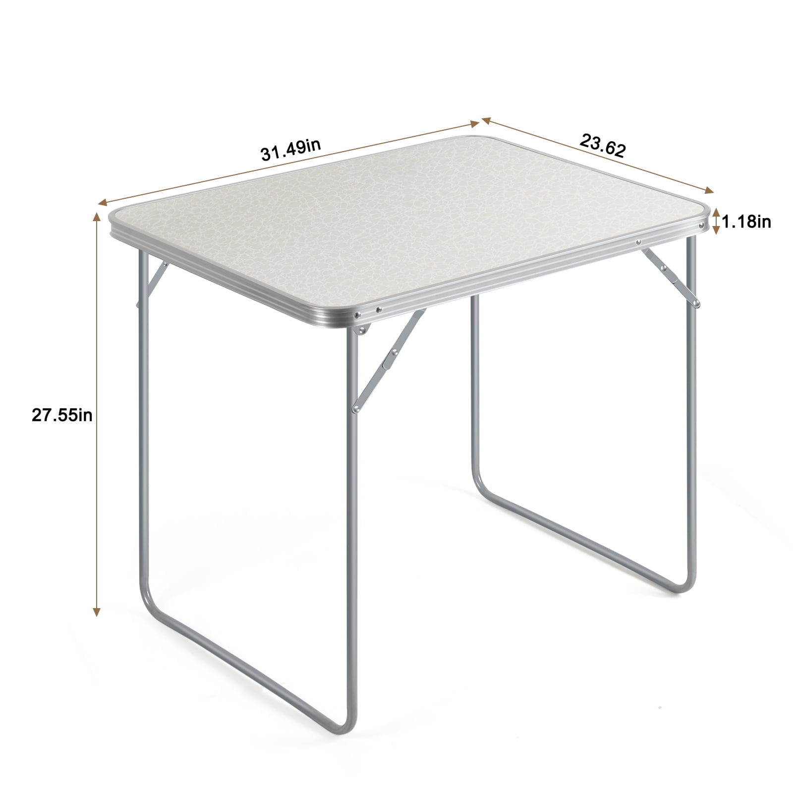 small folding table - a compact and portable camping must-have for ...