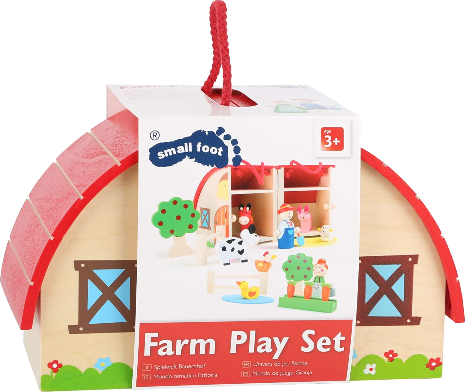 small foot wooden toys Wooden Farm Play Set - Premium Toy Designed for ...