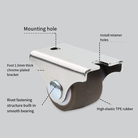 Shop Durable Castors for Furniture and Office Chairs at Walmart
