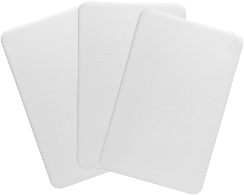 small plastic cutting boards 10 x 6 inch - set of 3 mini bar boards for ...