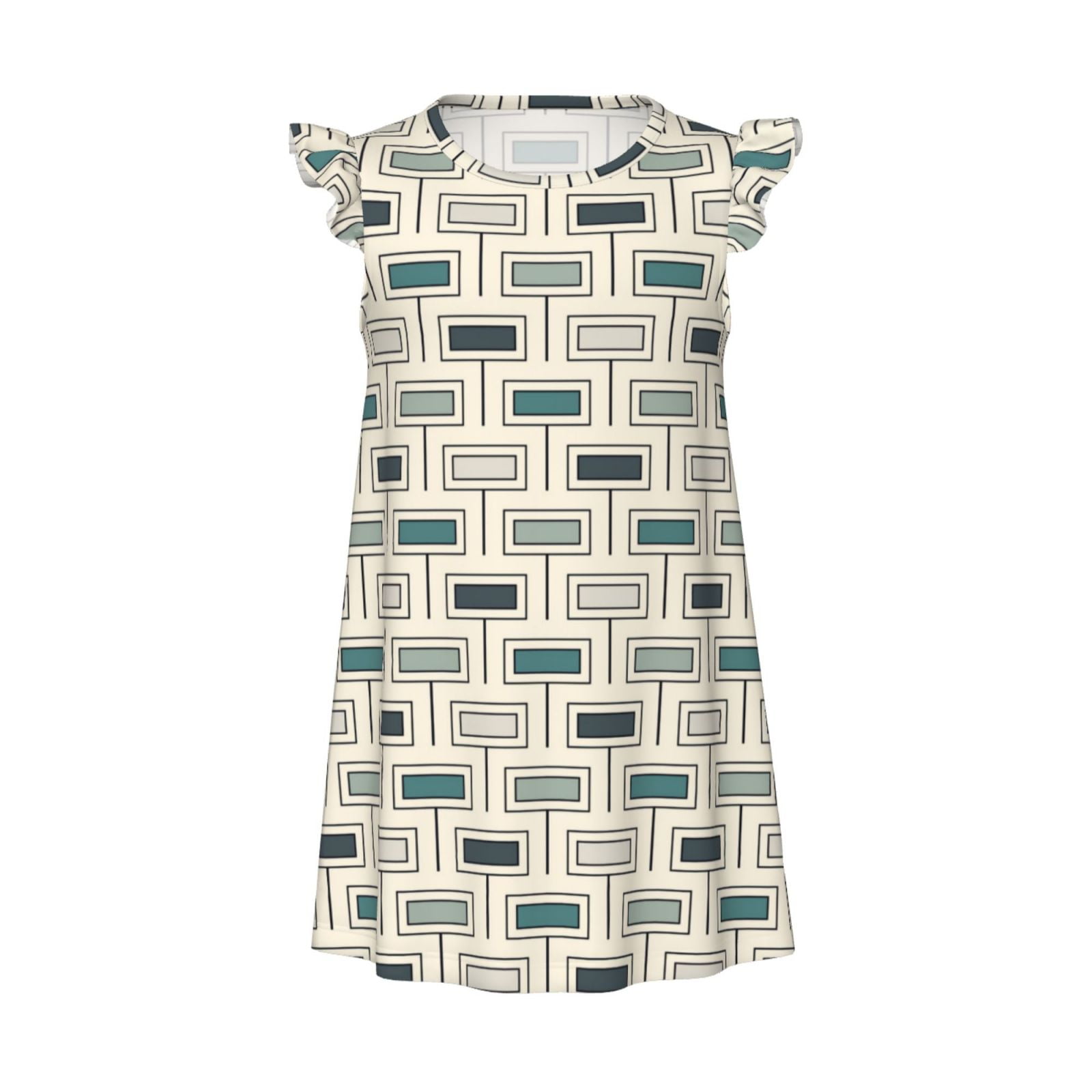 small rectangle Girls Nightgowns, Pajamas for Girls, Soft Flutter Short ...