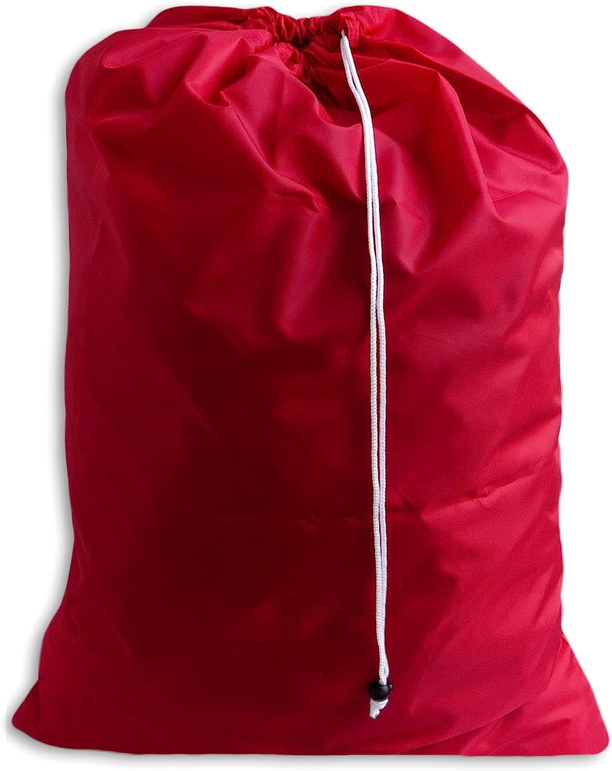 small red laundry bag, drawstring, self-locking closure - Walmart.com