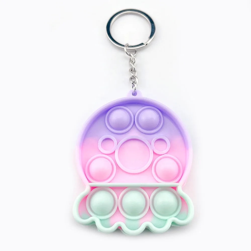 small squishy keychain popet fidget toy Autism Squishy Stress Reliever ...