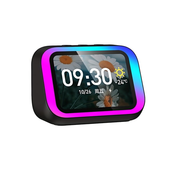 smart Speaker with 5.3 Wireless & AI Voice Assistant, 4.0" TFT Screen ...