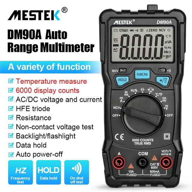 smart digital multimeter 6000 Counts automatic multimeter tester ...