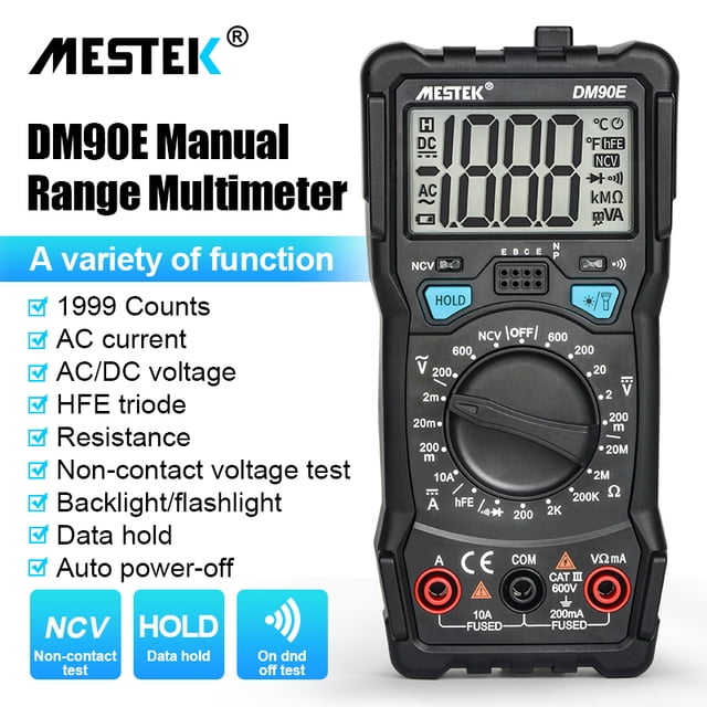 smart digital multimeter 6000 Counts automatic multimeter tester ...
