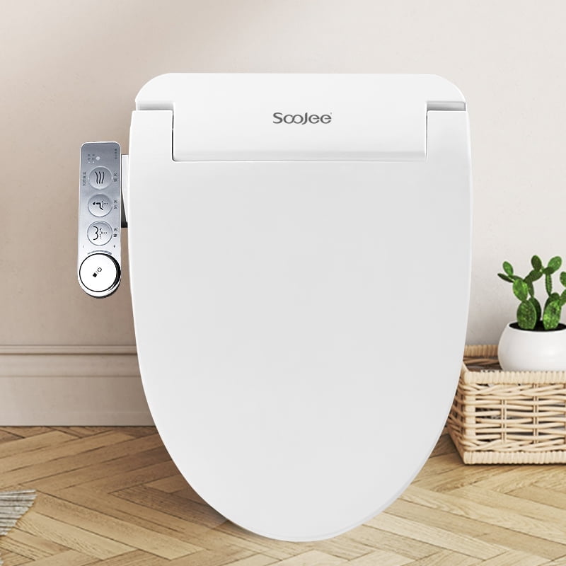 smart heated bidet toilet seat, multiple cleaning modes, with side ...