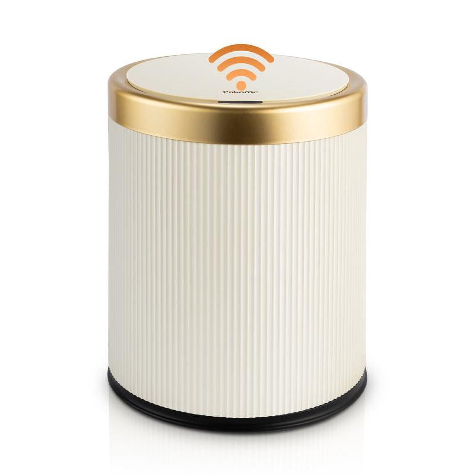 smart trash can with motion-sensor induction – waterproof, space-saving ...