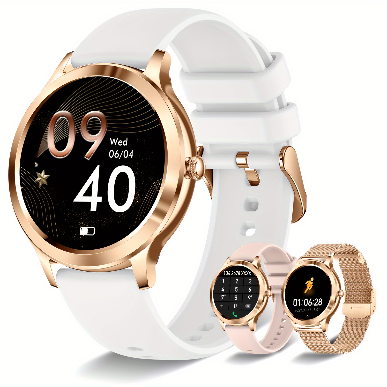 smartwatch with wireless call and sleep monitoring functions ...