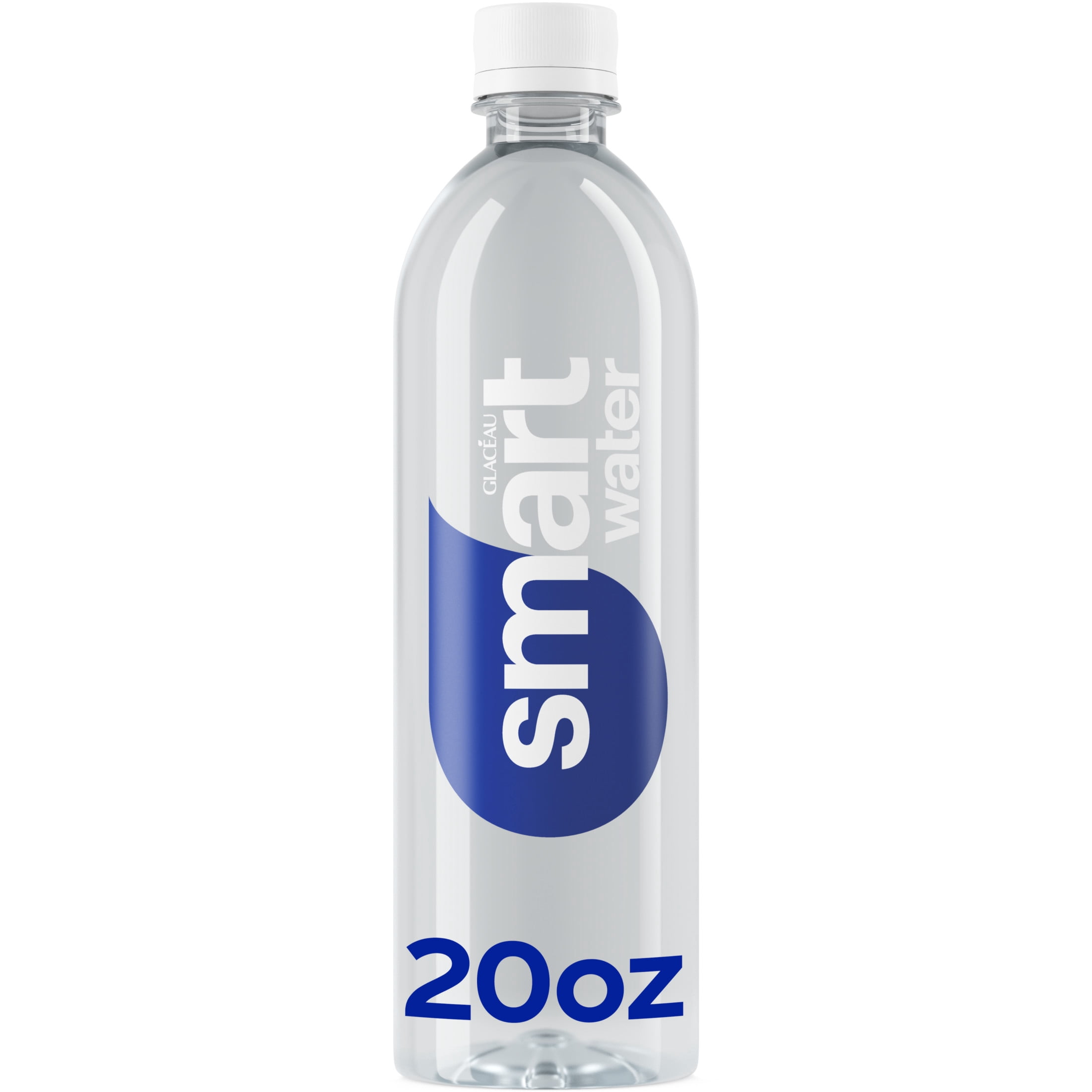 Glaceau Smartwater, Vapor Distilled Water Bottle, 20 fl oz - Walmart.com