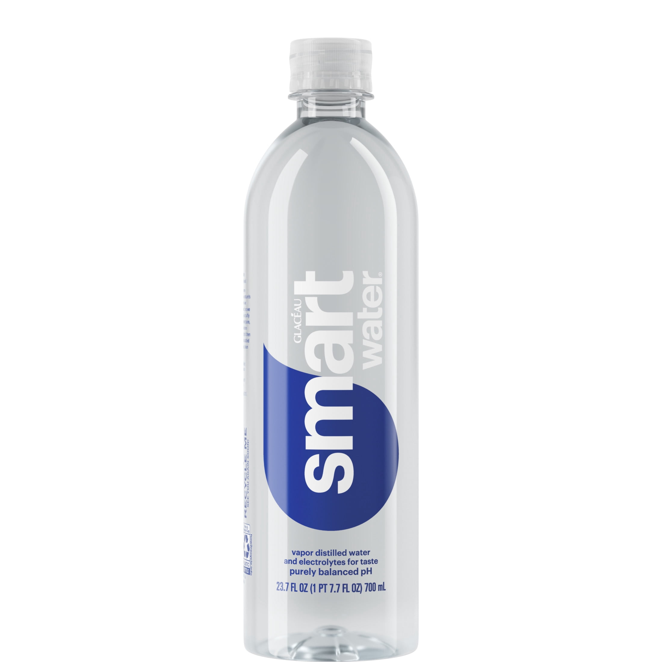 smartwater Vapor Distilled Water Bottle, 23.7 fl oz - Walmart.com