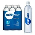 smartwater vapor distilled premium water bottles, 1L, 6 Pack - Walmart.com