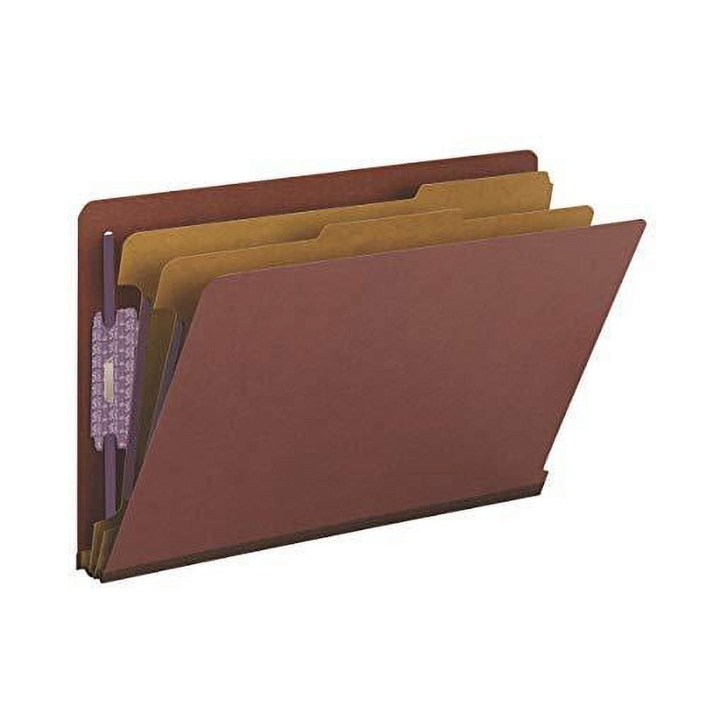 smead 100% recycled end tab pressboard classification file folder with ... smead 100% recycled end tab pressboard classification file folder with ...