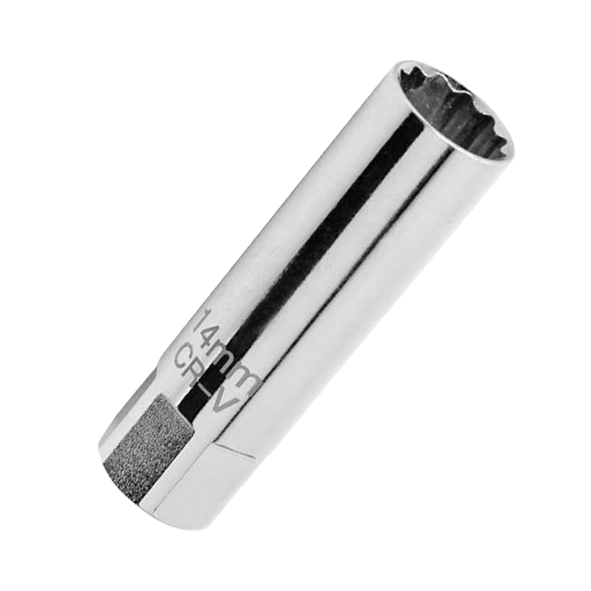 smilfuy 14mm Spark Plug Socket, 3/8 Inch Drive 12-Point Thin Wall Spark ...