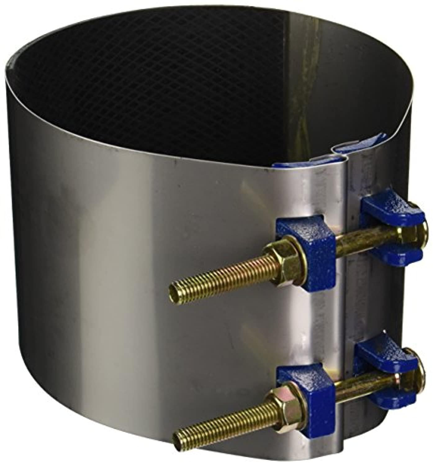 smith-blair stainless steel repair clamp, redi-clamp, carbon steel bolt ...