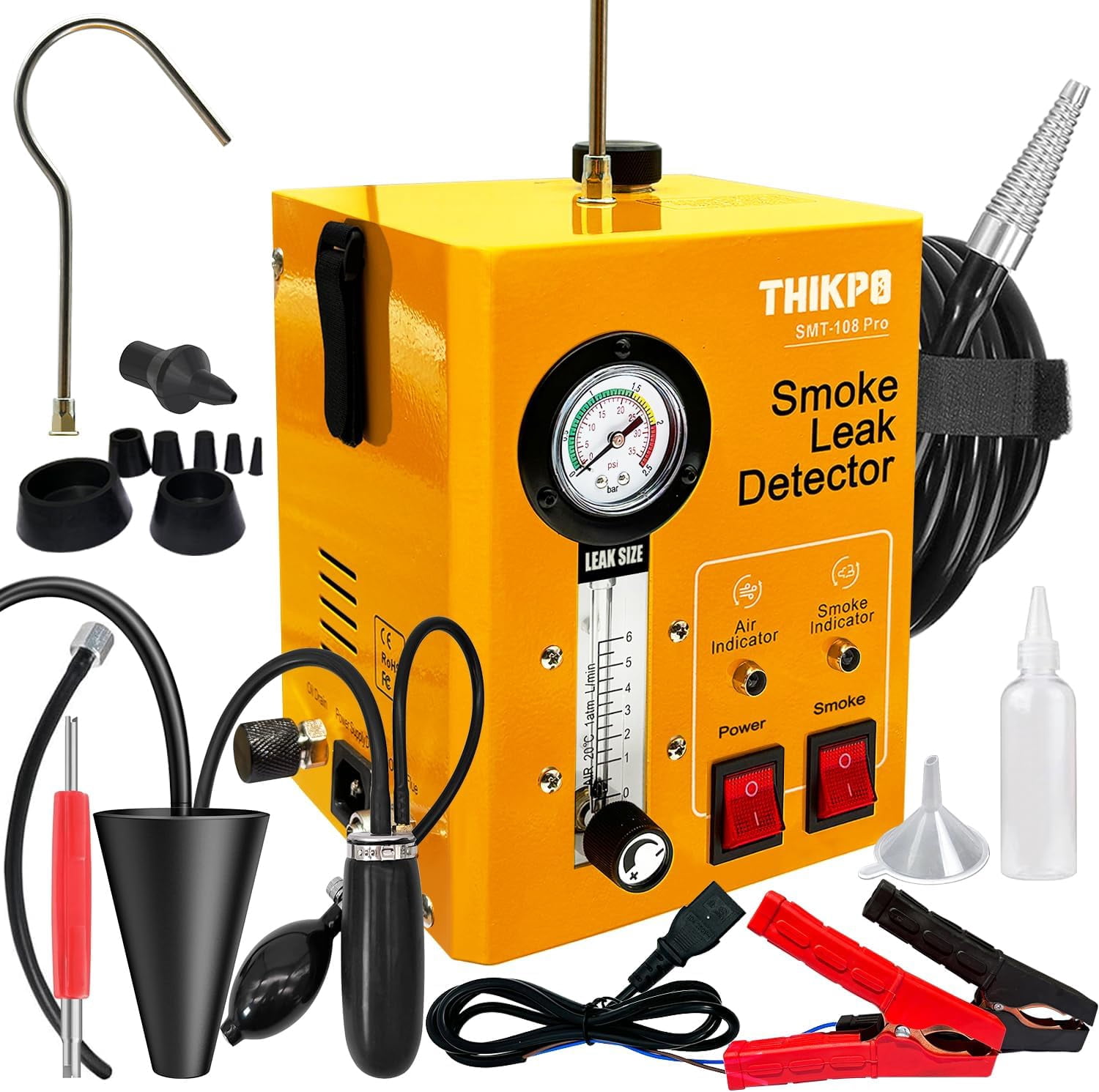 smoke machine automotive with built-in air compressor, professional ...