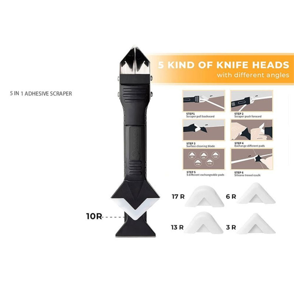 smooth grout kit Silicone Stainless Steel Grout Scraper Kit Silicone ...