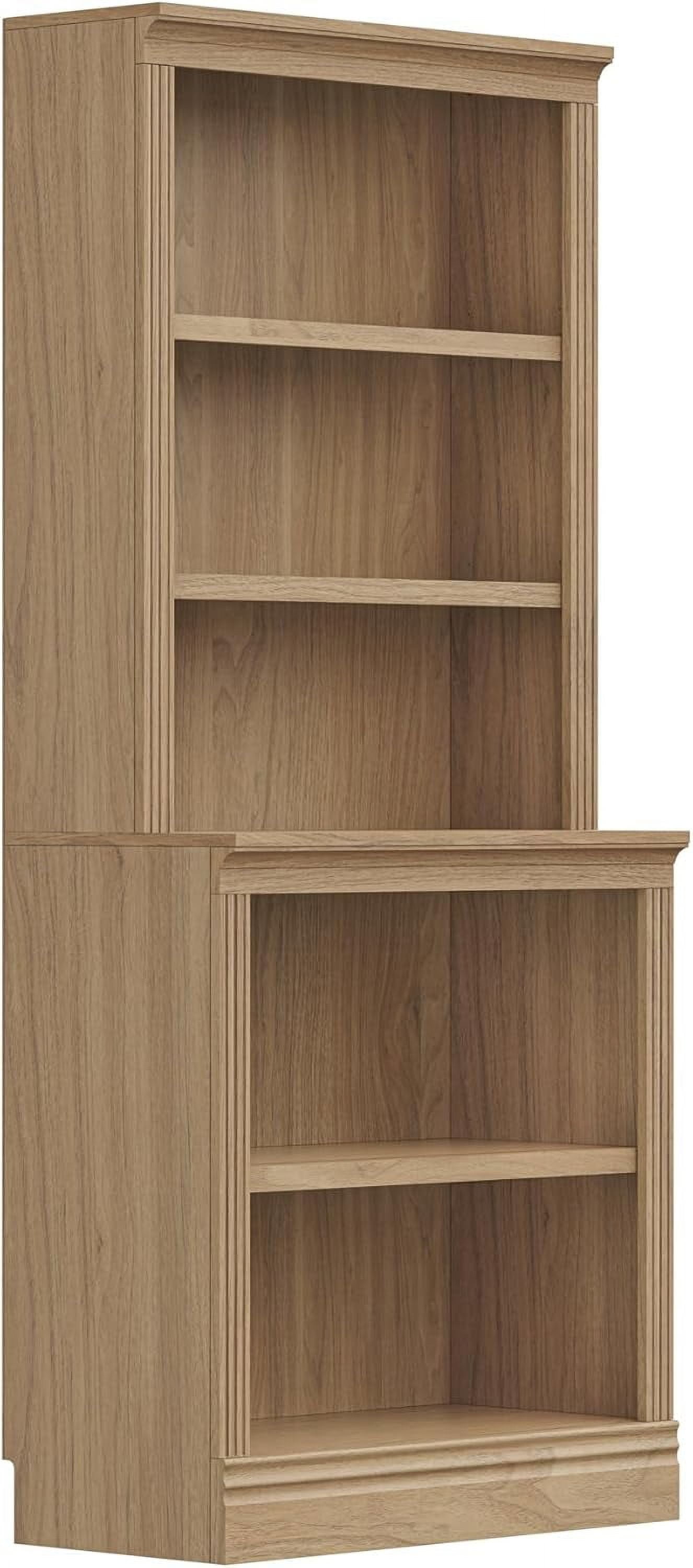 snbywihxnm Halston Multi-Depth with Doors Bookshelves and Bookcase ...