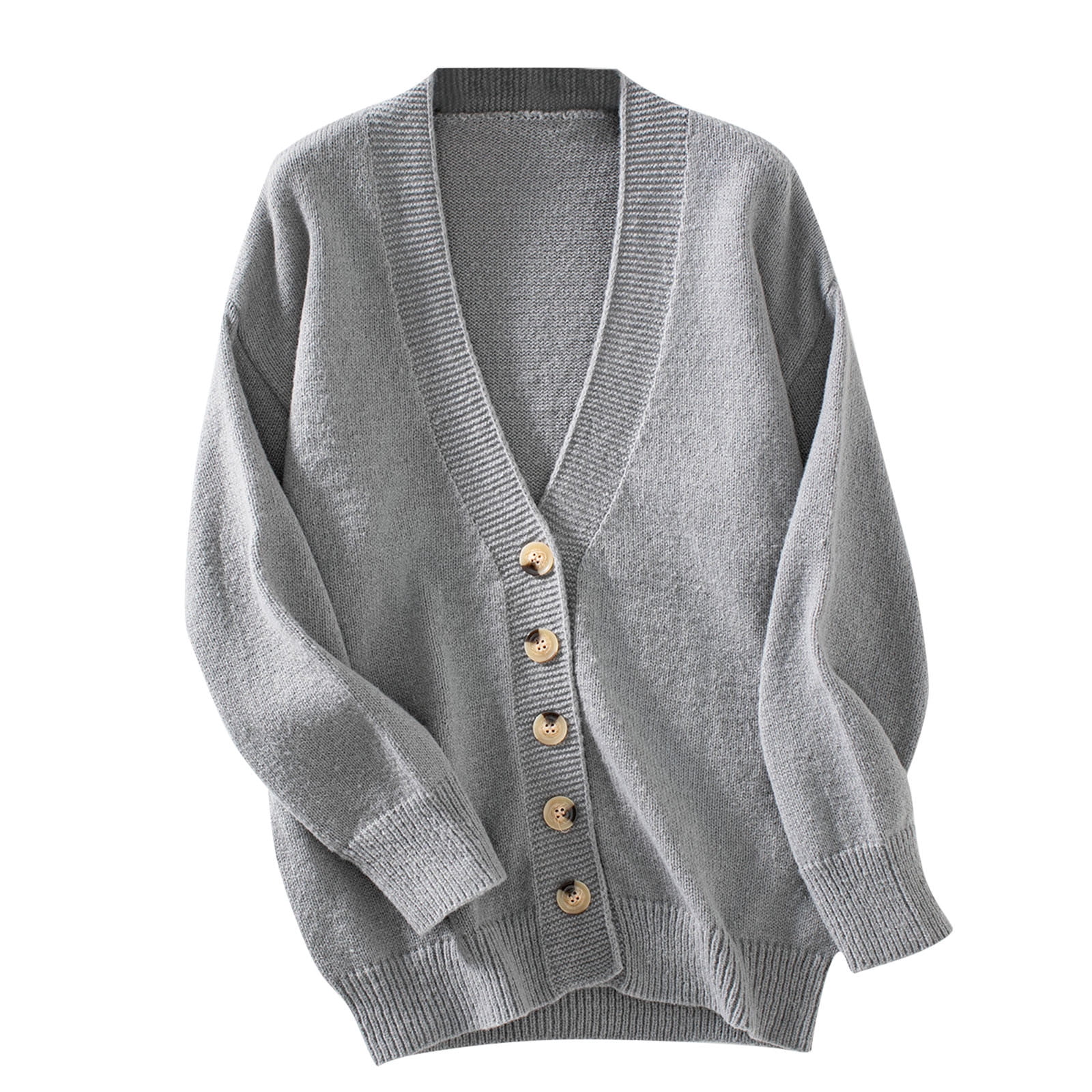 snilers Cardigan Sweaters for Women Button Up Long Sleeve Knit Sweaters ...