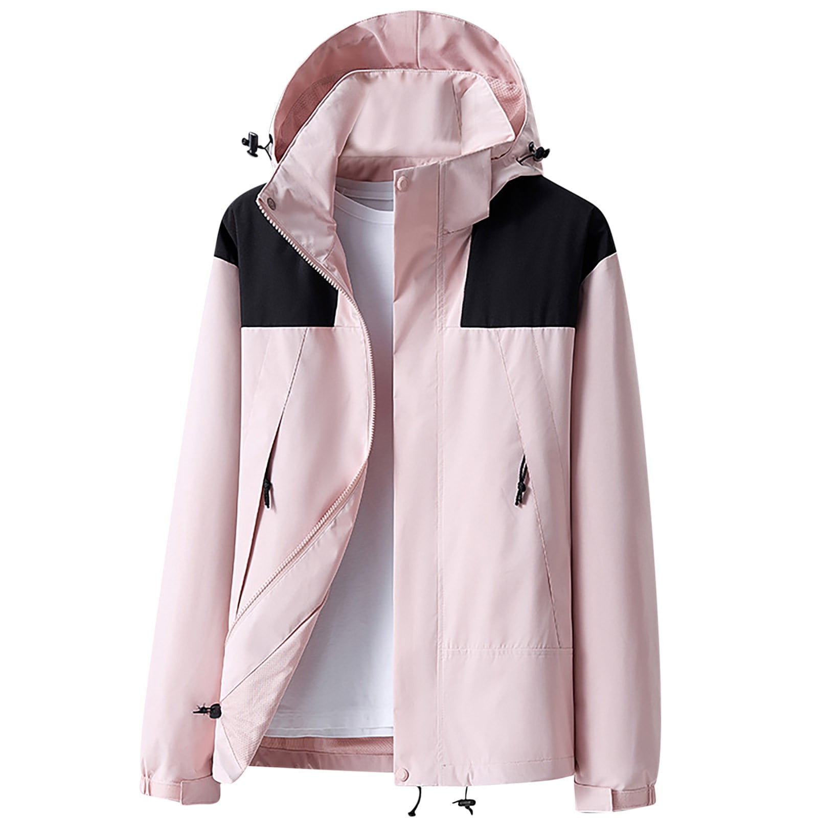 snilers Jackets for Men Trendy Color Block Windbreaker Lightweight ...