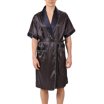 MGDXOX Men's Robe with Hood Sheer Soft Bathrobe Lightweight Pajamas ...