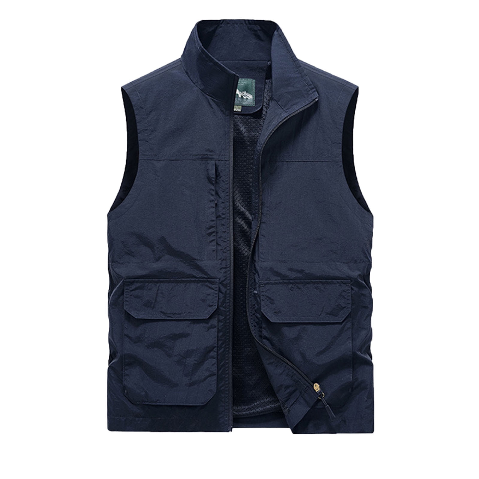 snilers Mens Vest Zipper Sleevless Shirts Golf Lightweight Vest Coats ...