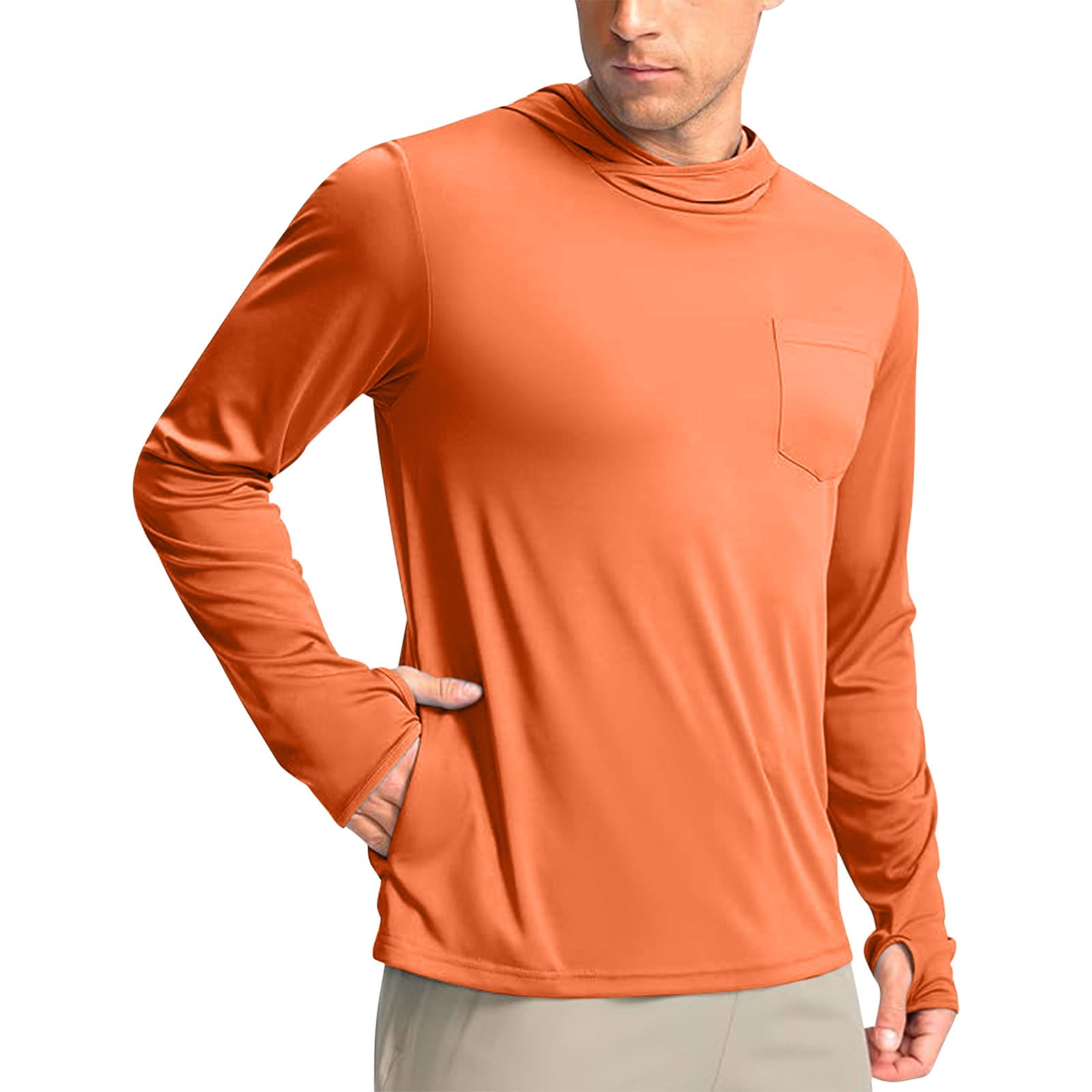 snilers Sun Shirts for Men UPF 50+ Long Sleeve Hoodie Beach Vacation ...